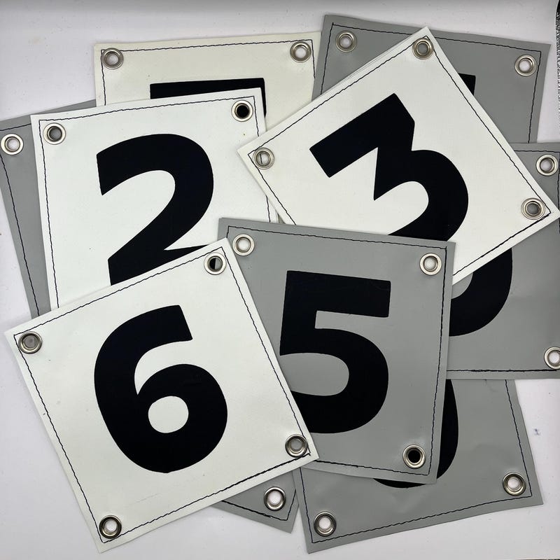 Fabric Numbers - Etsy