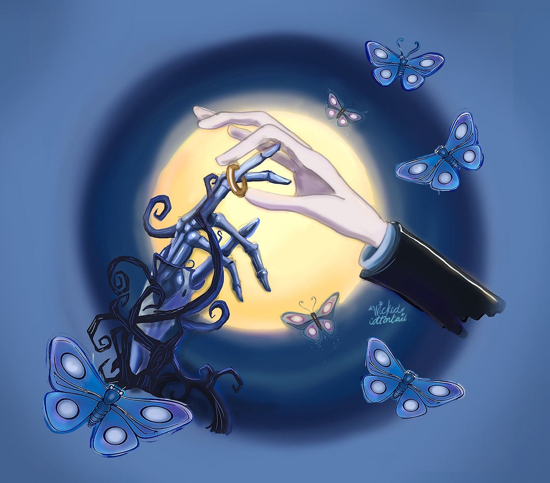 Corpse Bride Print - Etsy