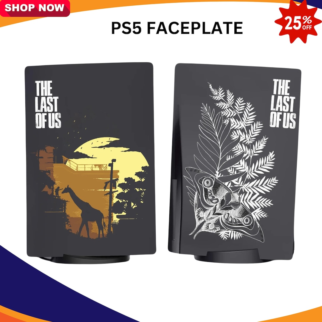 The Last of Us PS5 Plates for Birthday Gifts for Gamers Ps5 Faceplates ...