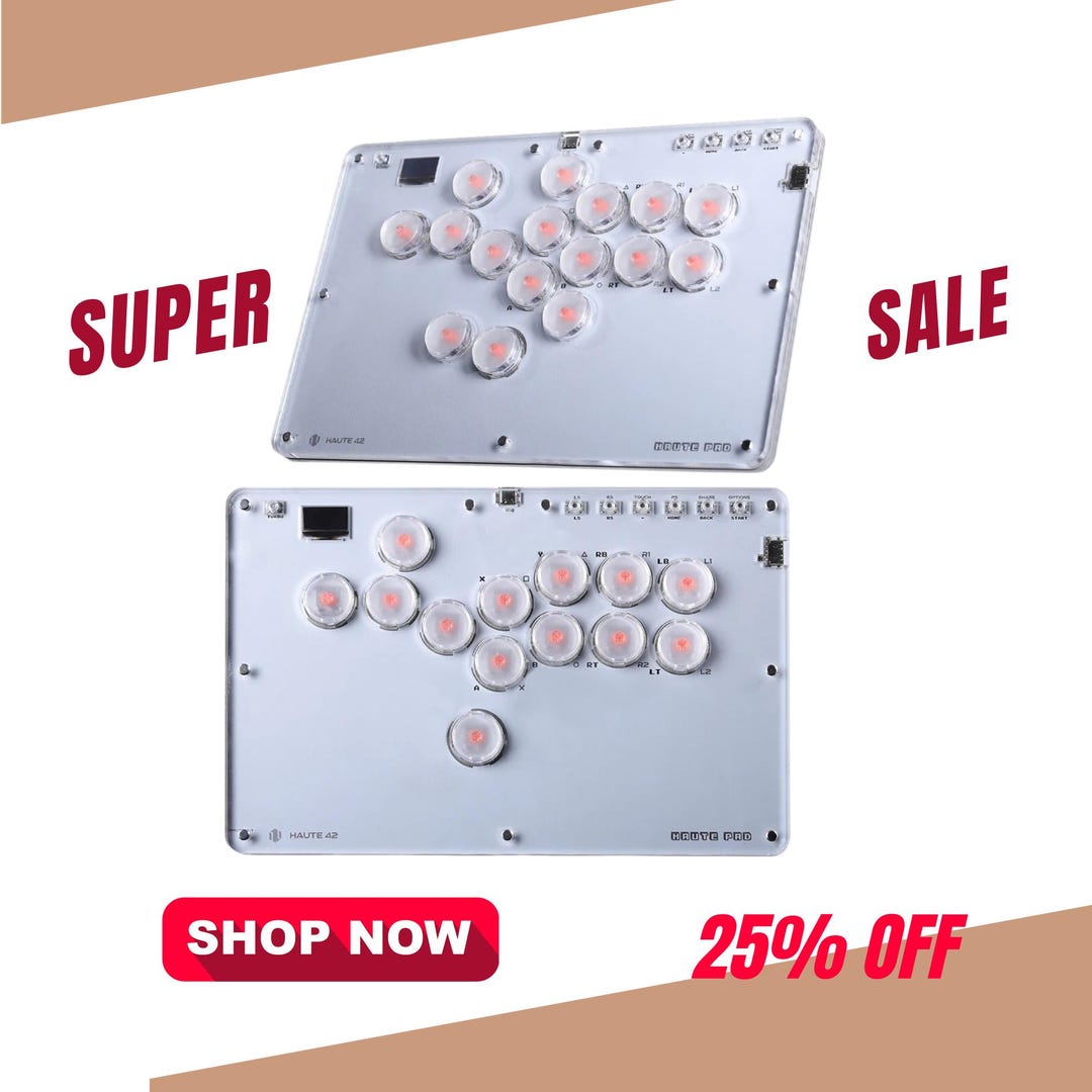 Hitbox Controller Leverless Controller Game Gifts Hitbox Arcade ...