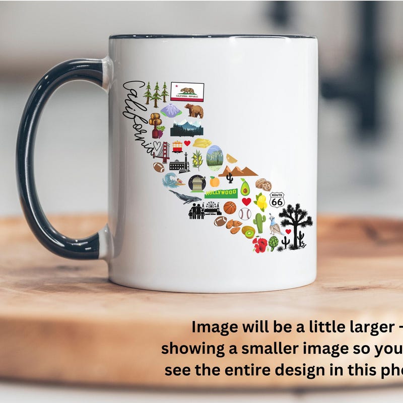 California Mug - Etsy