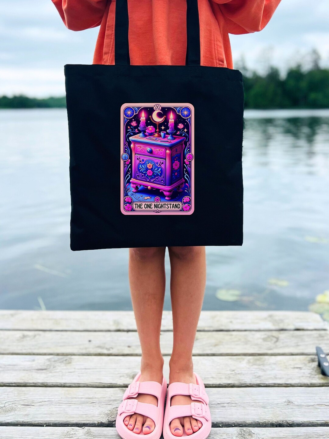 The One Night Stand Tarot Card Custom Made Tote Bag Heavy Duty Gift for ...