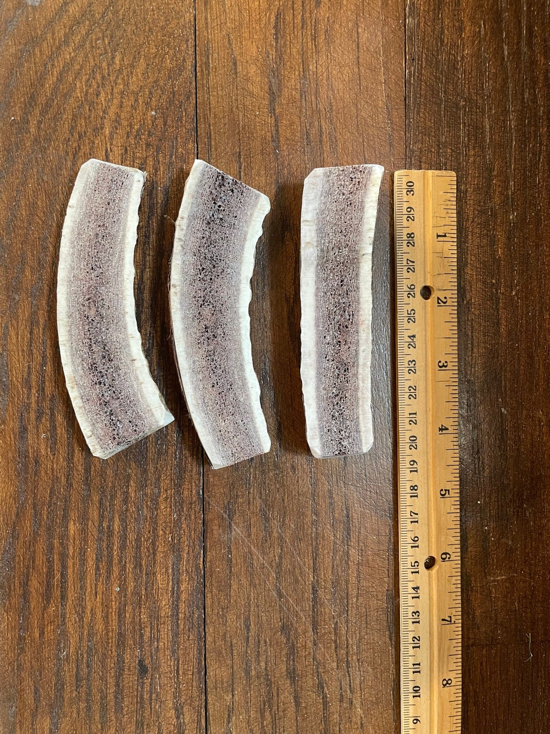 3 Pack Medium Farm Raised Elk Antler Dog Chews. (split) - Etsy