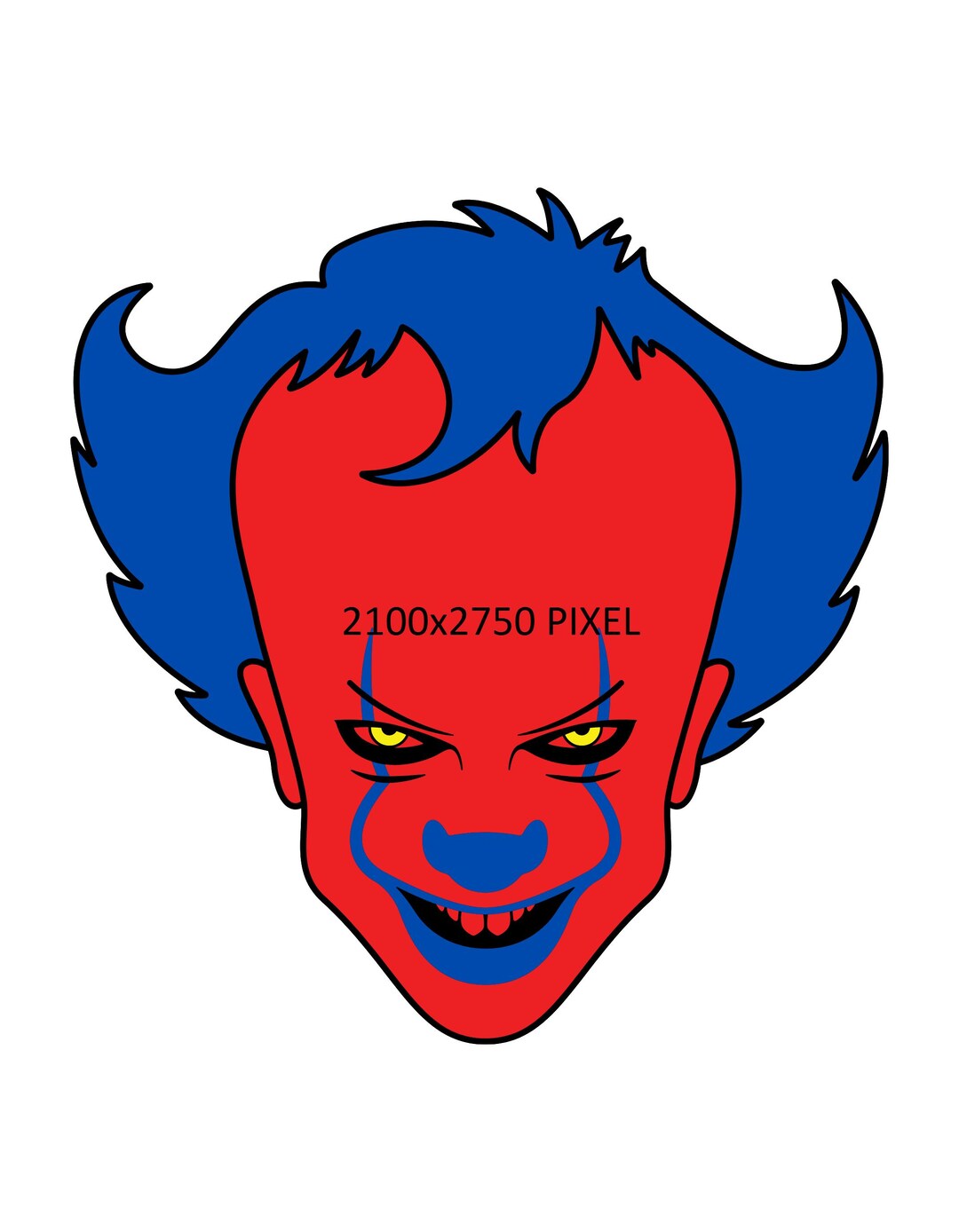 Pennywise Face, Halloween Ghost 1 Svg, 4 Png File,halloween Vector ...