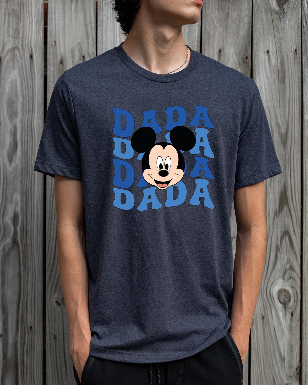 Disney Dad Shirt, Mickey Mouse Dad Shirt, Dada Shirt, Fathers Day Gift ...