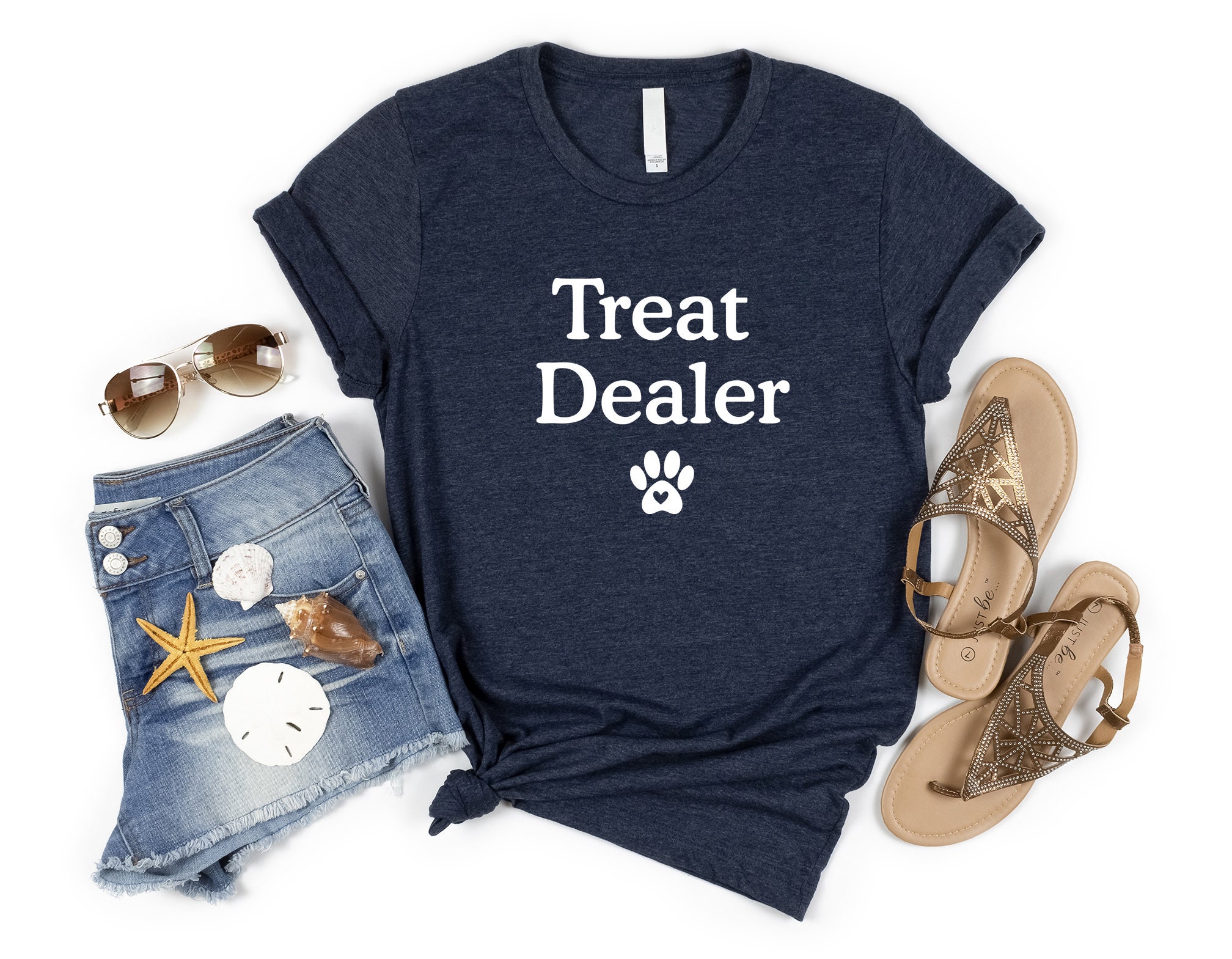 Treat Dealer Shirt, Dog Shirts for Men, Custom Pet Shirt, Dog Dad Shirt ...