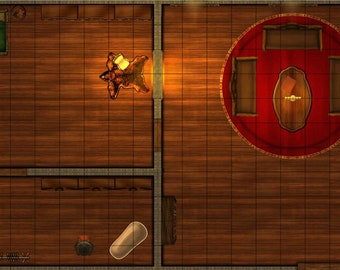 Battle Map for Virtual Tabletop Rpgs Like Dungeons & Dragons and ...