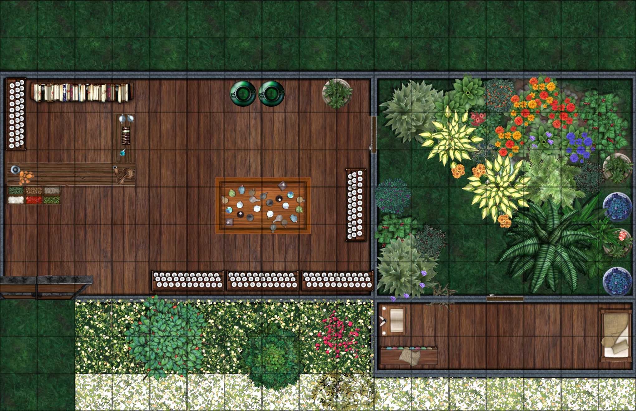 Town Apothecary Shop A Battle Map for TTRPG/VTT, 1 Floor. - Etsy UK