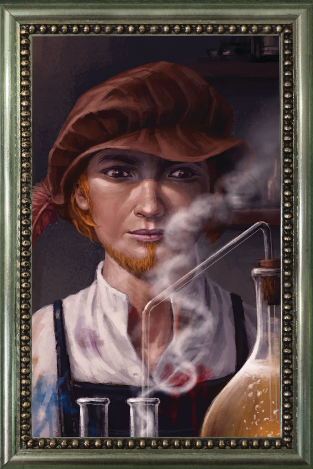 Dorian Raphus Alchemist City Merchants NPC Card for Ttrpgs - Etsy