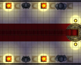 Battle Map for Virtual Tabletop Rpgs Like Dungeons & Dragons and ...