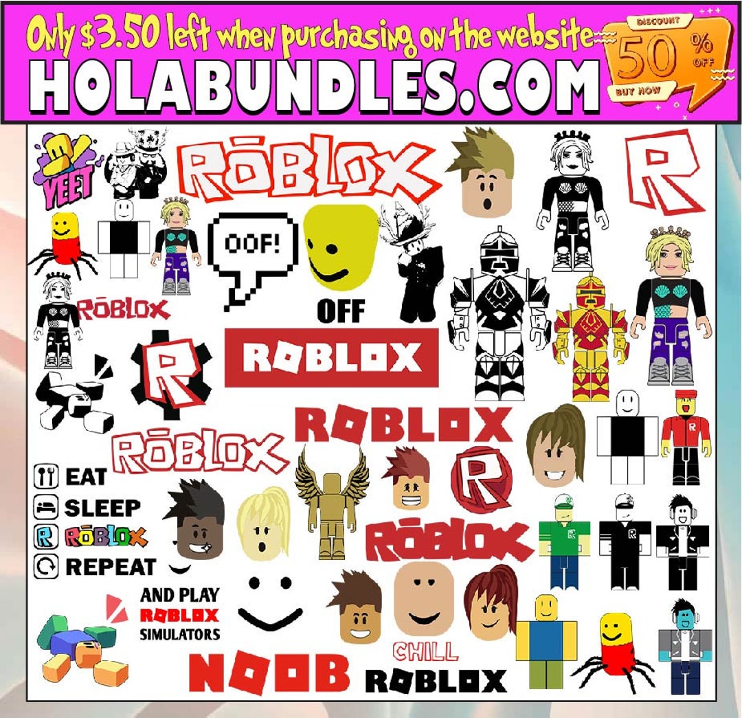 Roblox Bundle Svg Roblox Svg Bundle Roblox Font Roblox Svg - Etsy Australia