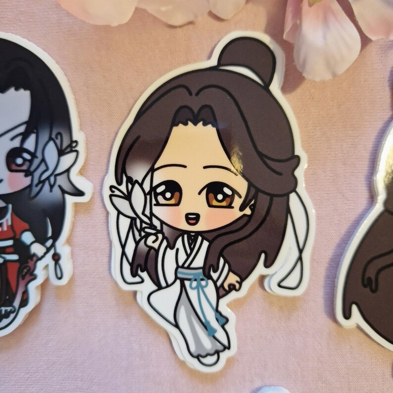Tgcf/heaven Official's Blessing Chibi Diecut Stickers - Etsy