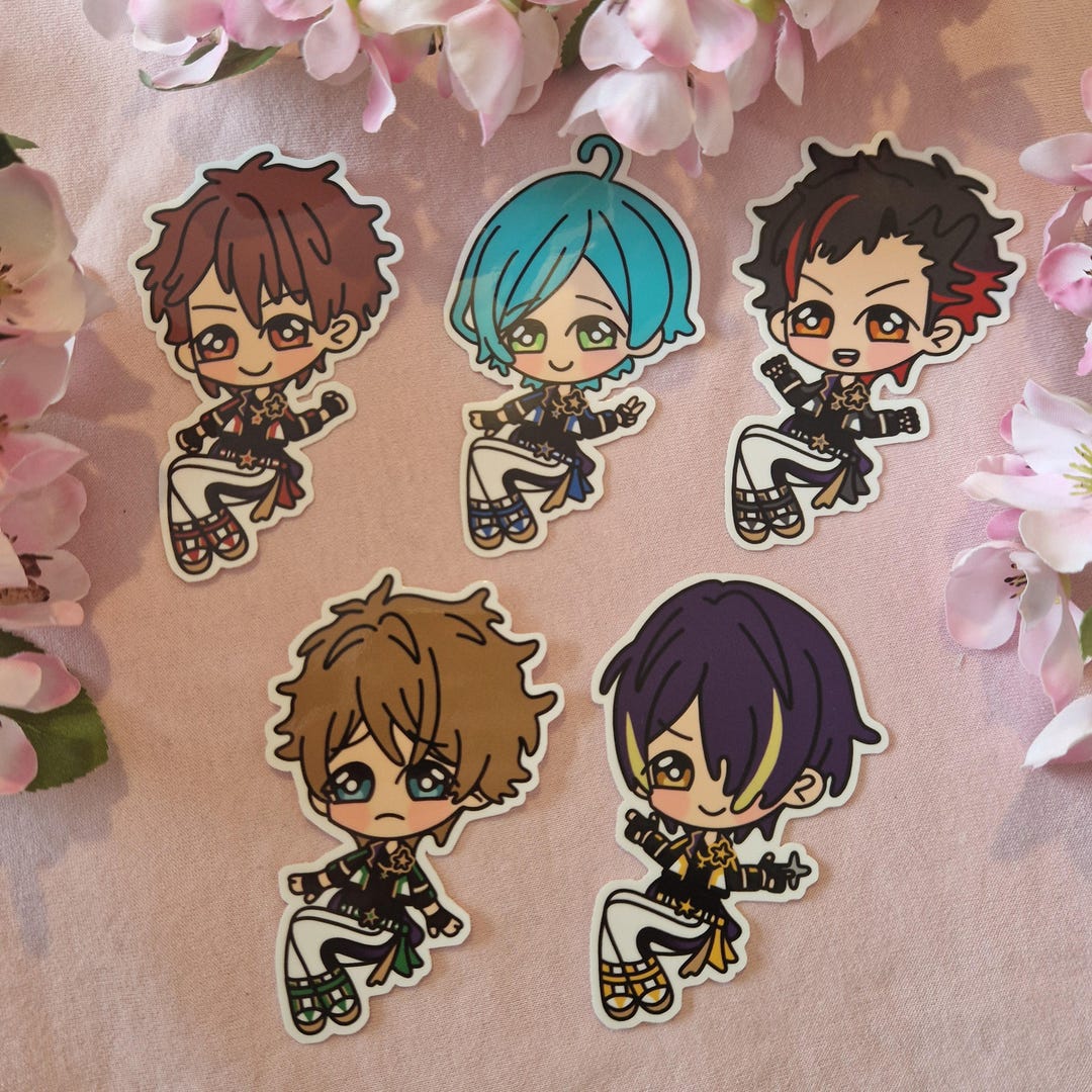 Ryuseitai Unit Enstars Ensemble Stars Chibi Diecut Stickers - Etsy