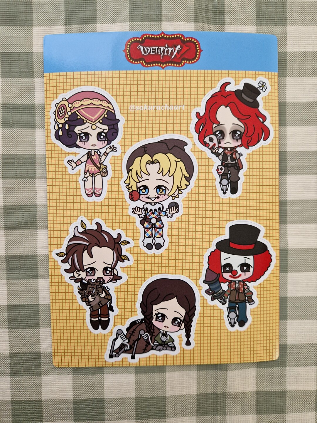Identity V Closing Night Sticker Sheet - Etsy UK