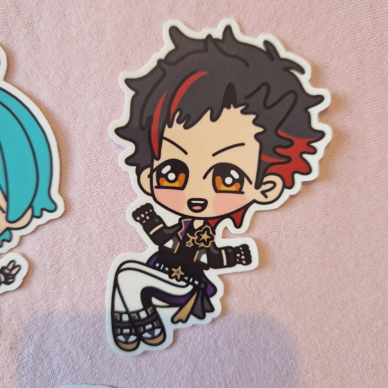 Ryuseitai Unit Enstars Ensemble Stars Chibi Diecut Stickers - Etsy