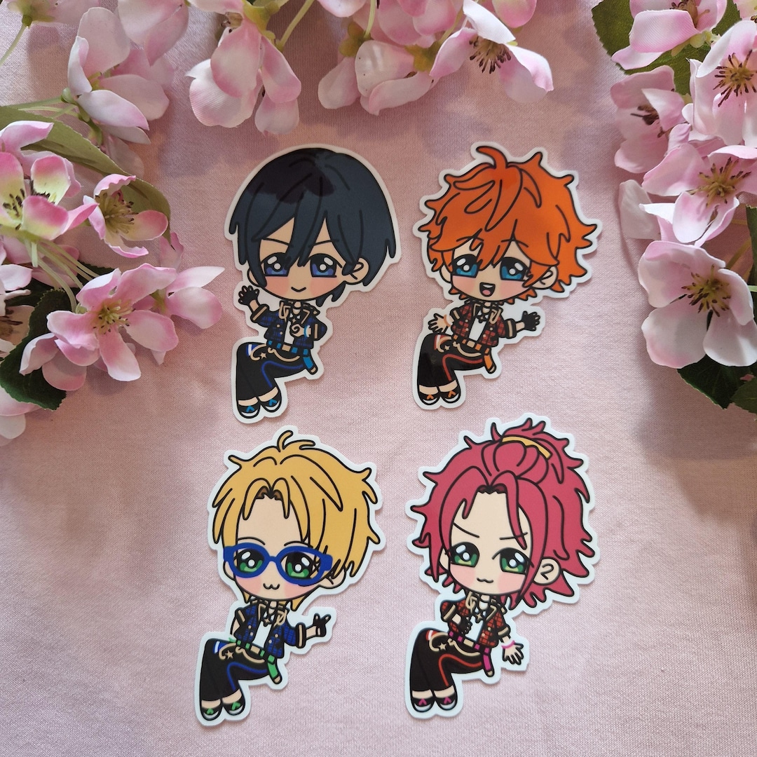 Trickstar Unit Enstars Ensemble Stars Chibi Diecut Stickers - Etsy