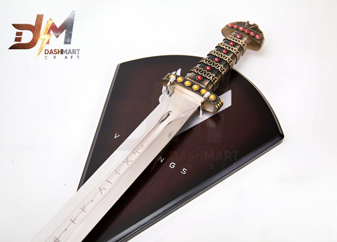 Viking Sword of Ragnar Lothbrok - Stainless Steel Blade With Free ...