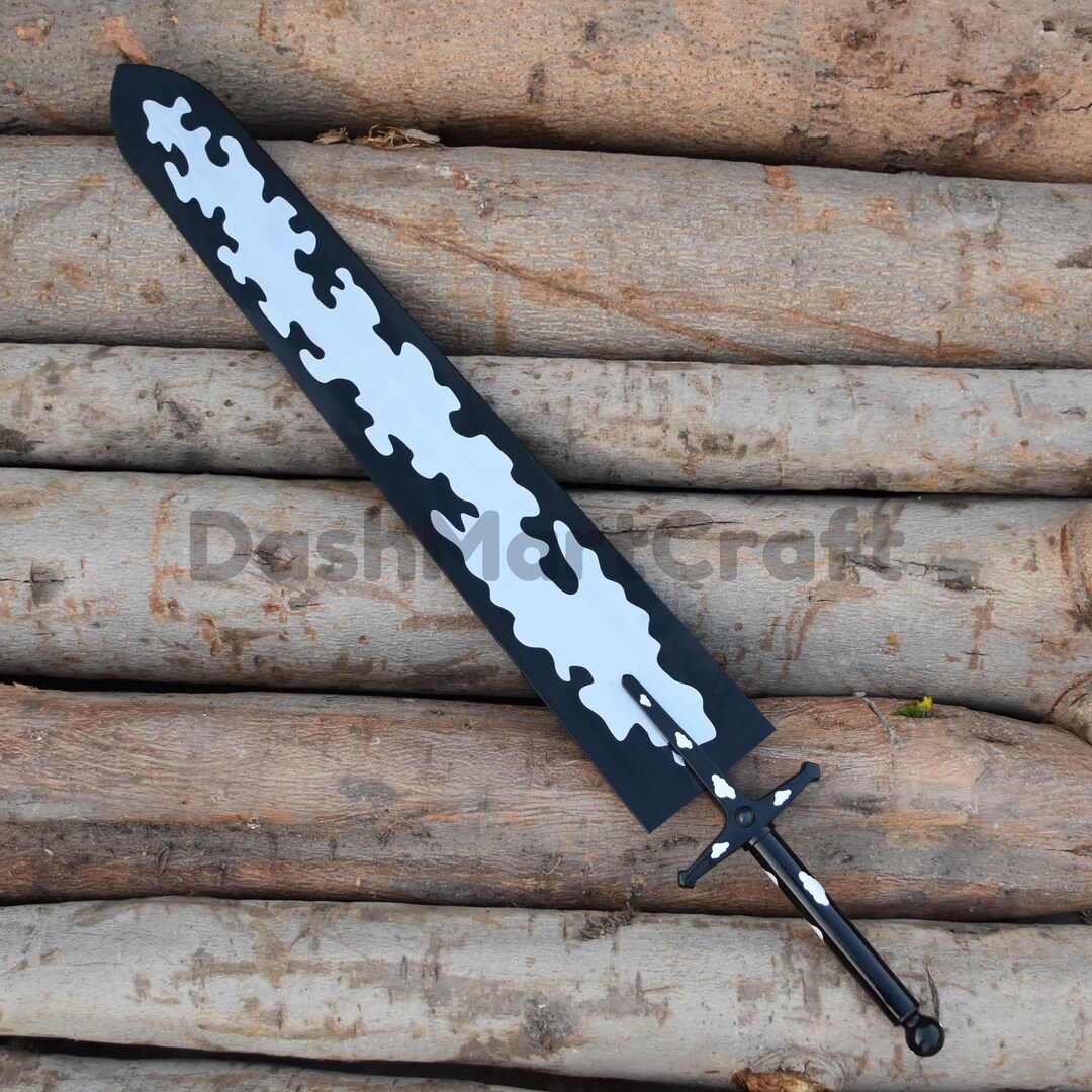 Black Clover Asta Sword Replica High-quality Stainless Steel Anime ...