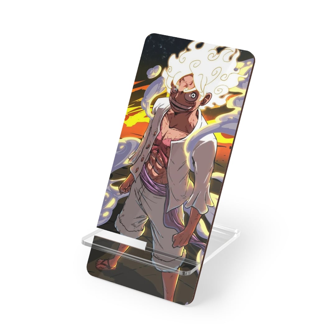 Luffy Gear 5 Mobile Display Stand for Smartphones, Captain Luffy, Luffy ...