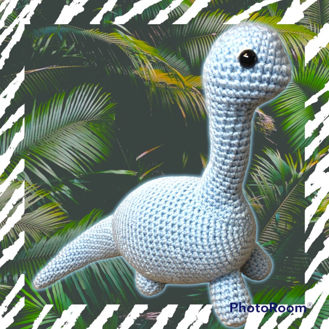 Bronty Brontosaurus Crochet Pattern - Etsy