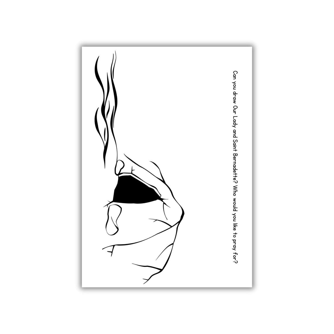 Our Lady of Lourdes Activity Sheets: Catholic Children's Printables ...