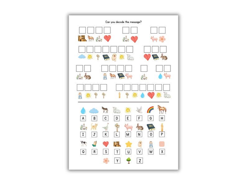 Baptism of the Lord Activity Sheets: Bible Story Worksheets (digital ...