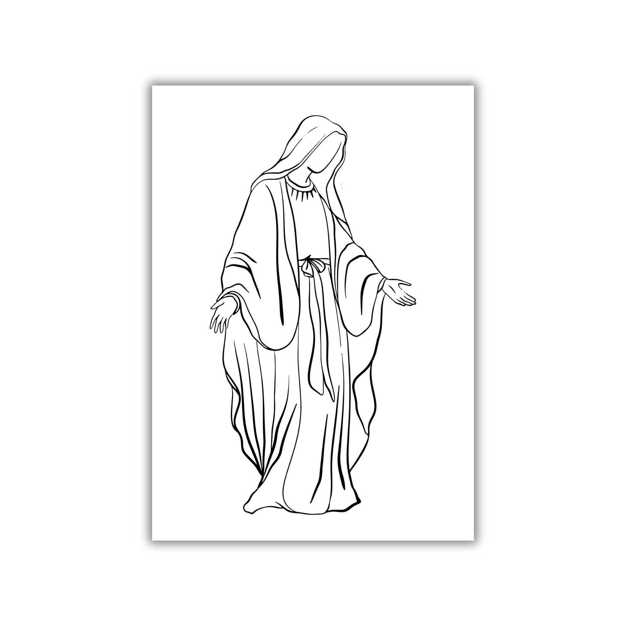 Our Lady of Lourdes Activity Sheets: Catholic Children's Printables ...