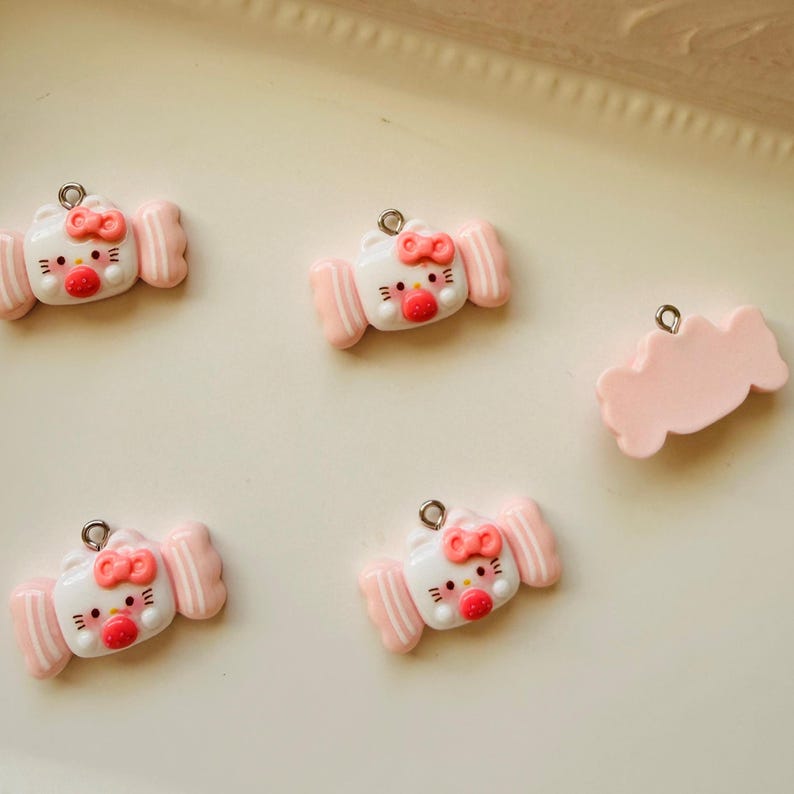 Hello Kitty Candy Charms - Etsy