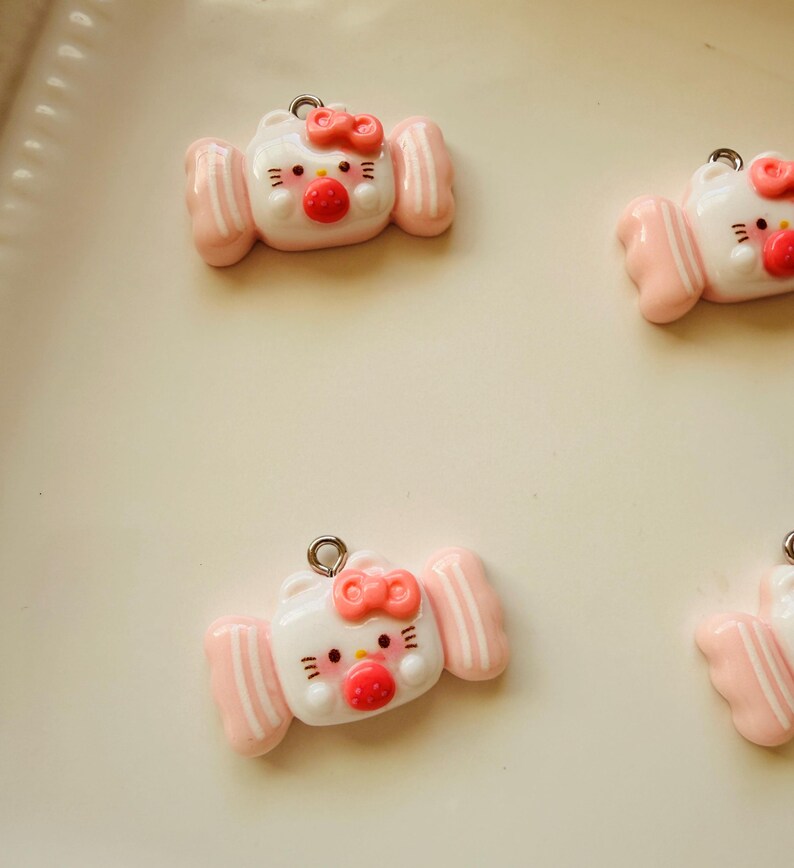 Hello Kitty Candy Charms - Etsy