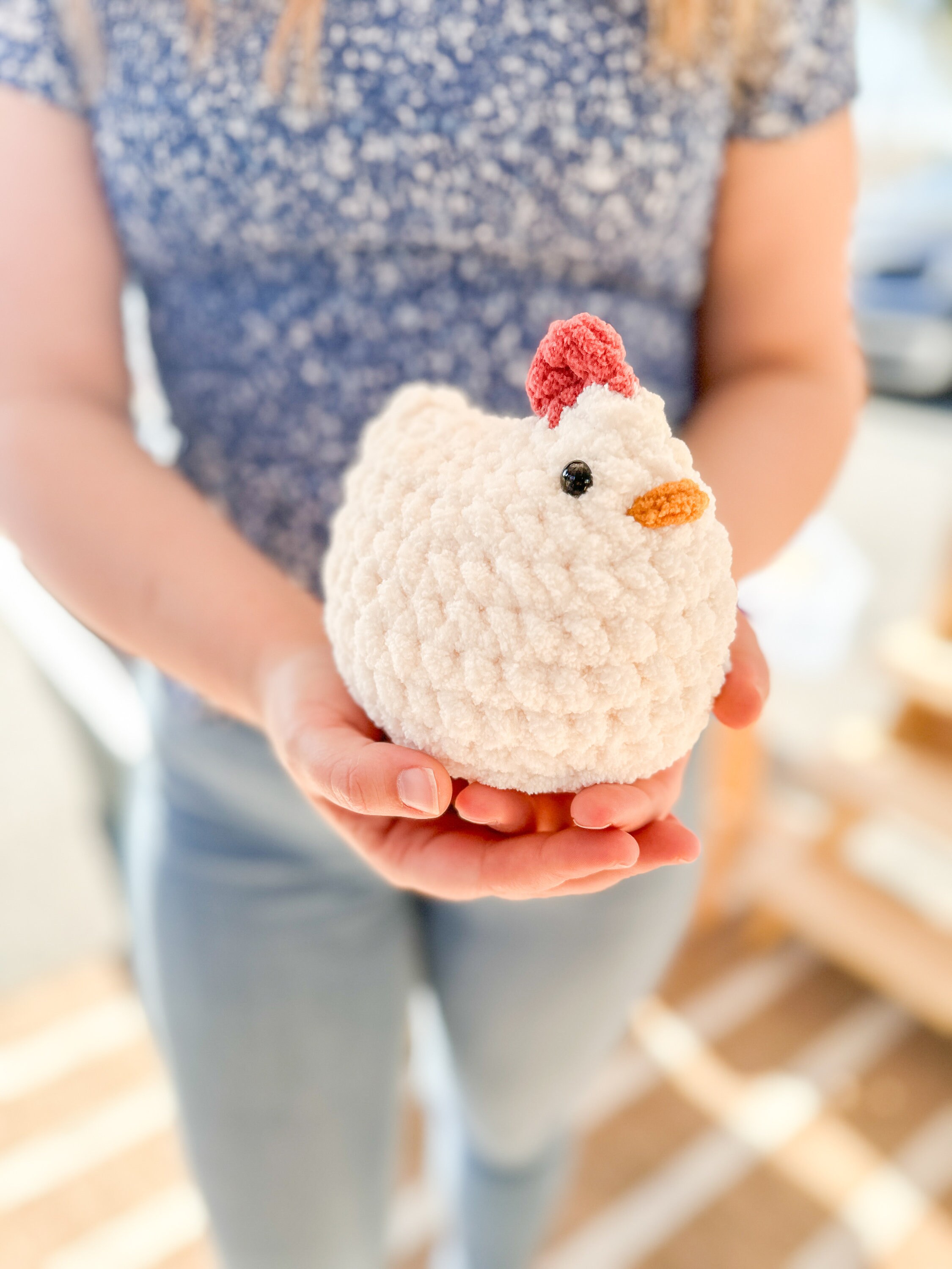 Chickens Handmade Amigurumi Crochet Chunky Chicken Plushie - Etsy