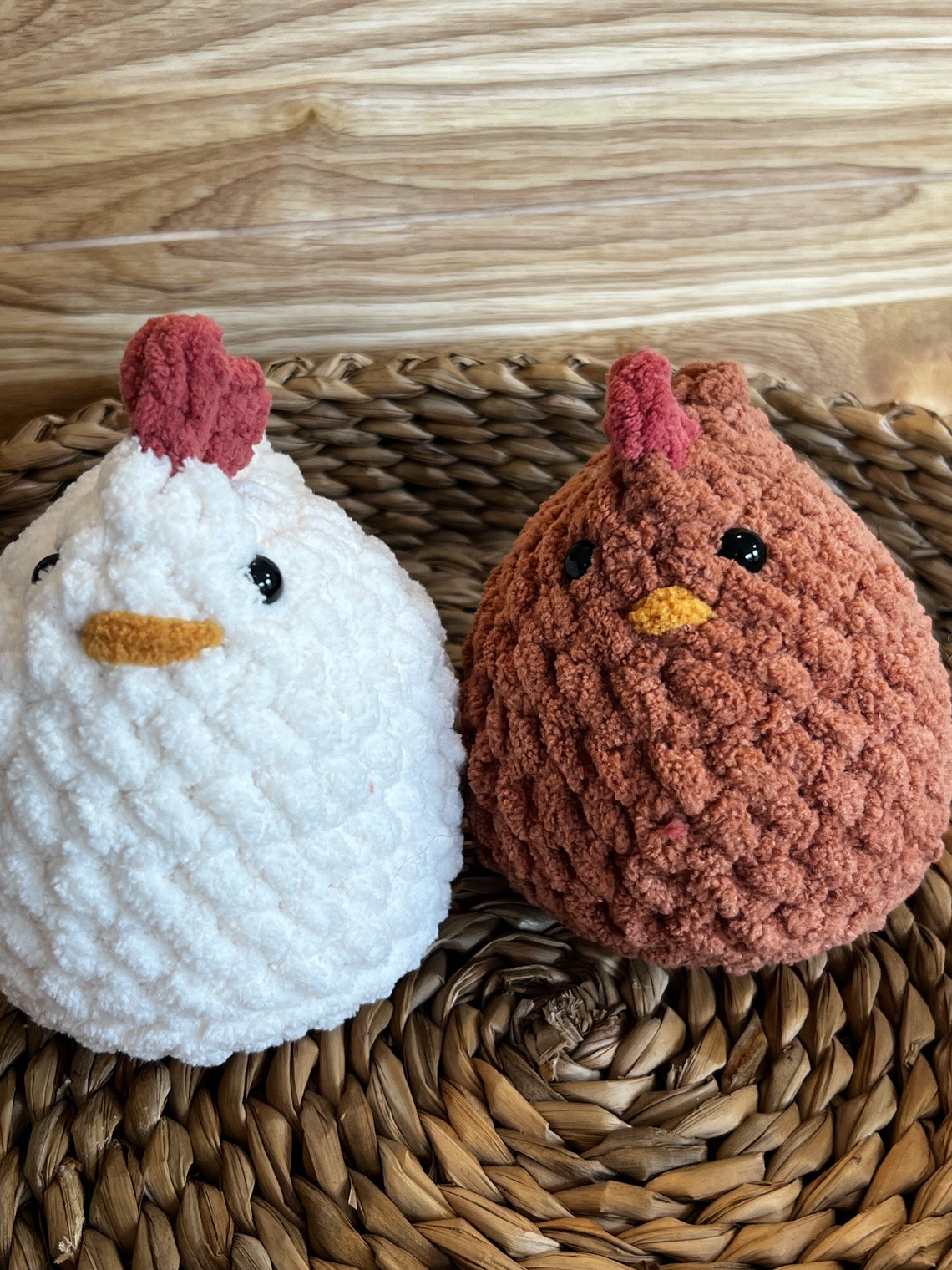 Chickens Handmade Amigurumi Crochet Chunky Chicken Plushie - Etsy
