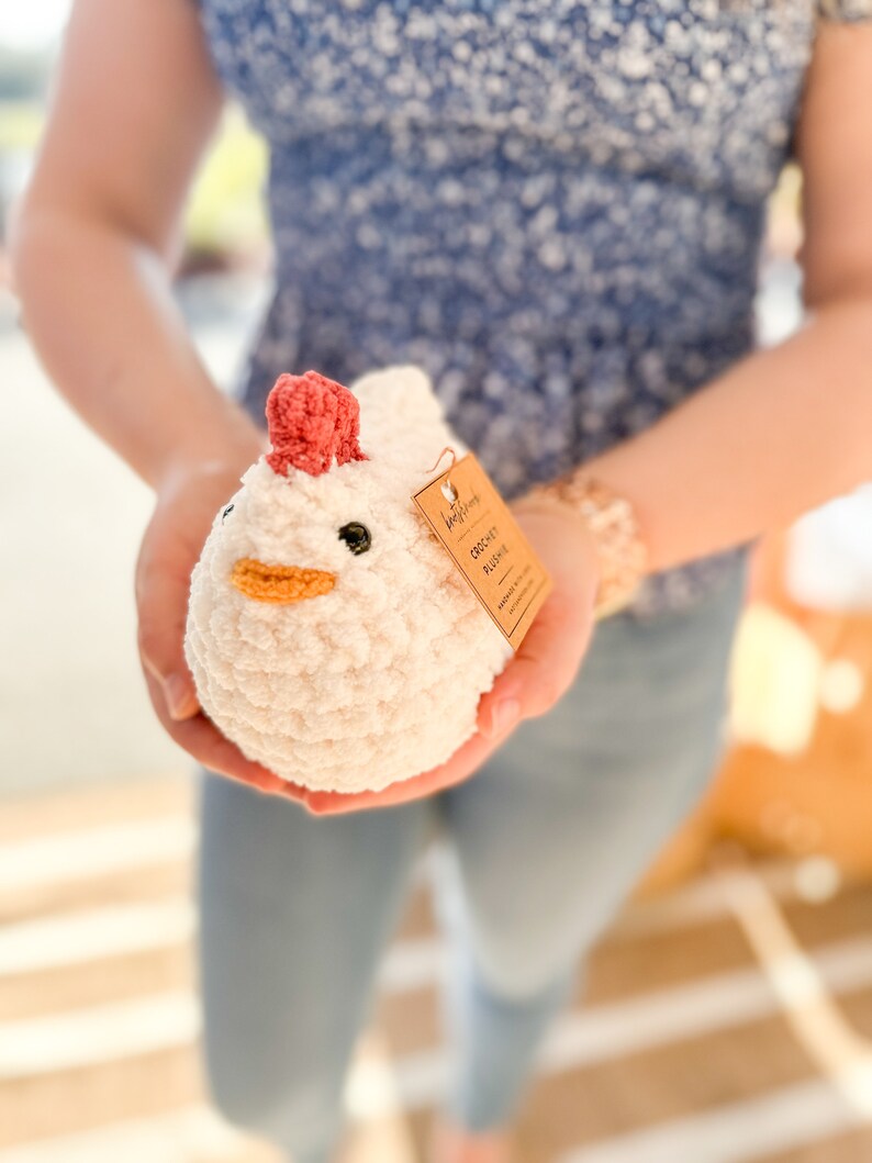 Chickens Handmade Amigurumi Crochet Chunky Chicken Plushie - Etsy
