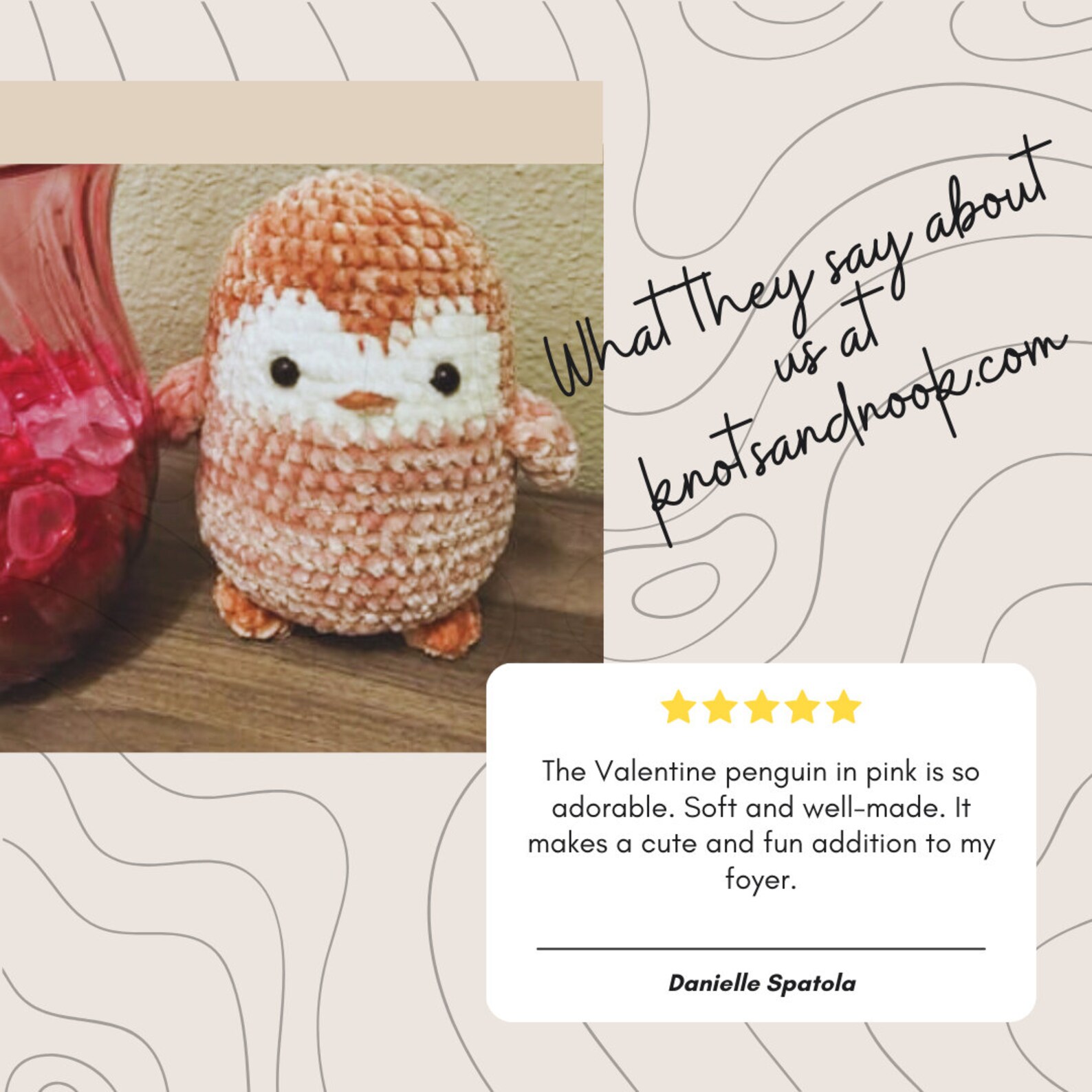 Pink Penguin Plushie Handmade Amigurumi Crochet - Etsy