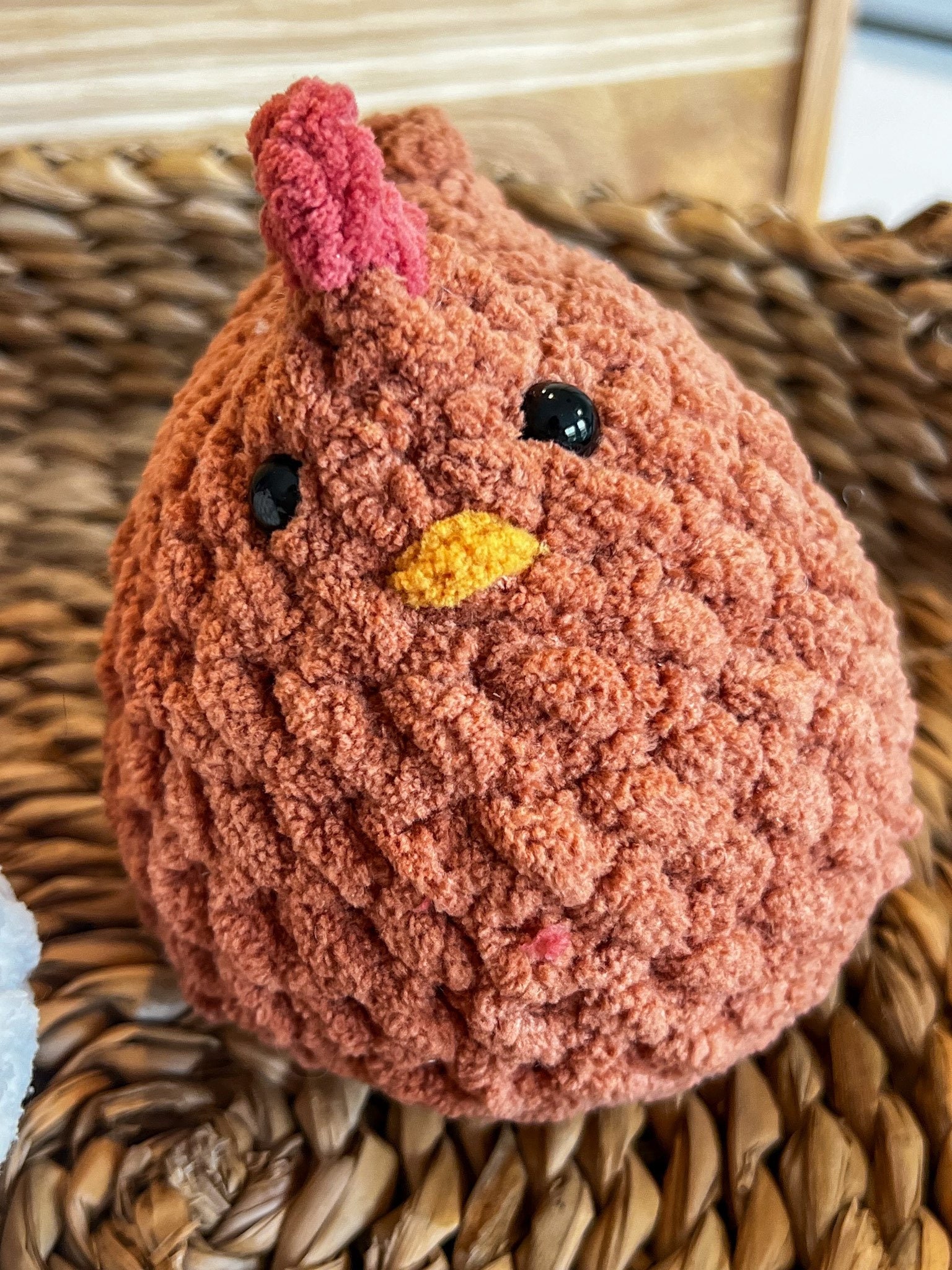 Chickens Handmade Amigurumi Crochet Chunky Chicken Plushie - Etsy