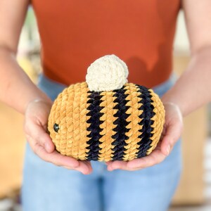 Handmade Bumble Bee Plushie | Crochet Bee Plushie Toy | Zombee ...