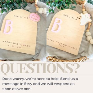 Halloween Footprint or Handprint Art Sign | Trick or Treat | My Little ...