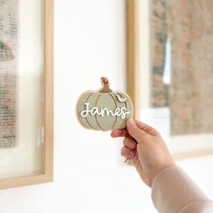 Halloween Gift Boo Basket Name Tag | Kids Candy Bag Custom Nametag ...