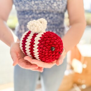 Handmade Bumble Bee Plushie | Crochet Bee Plushie Toy | Zombee ...