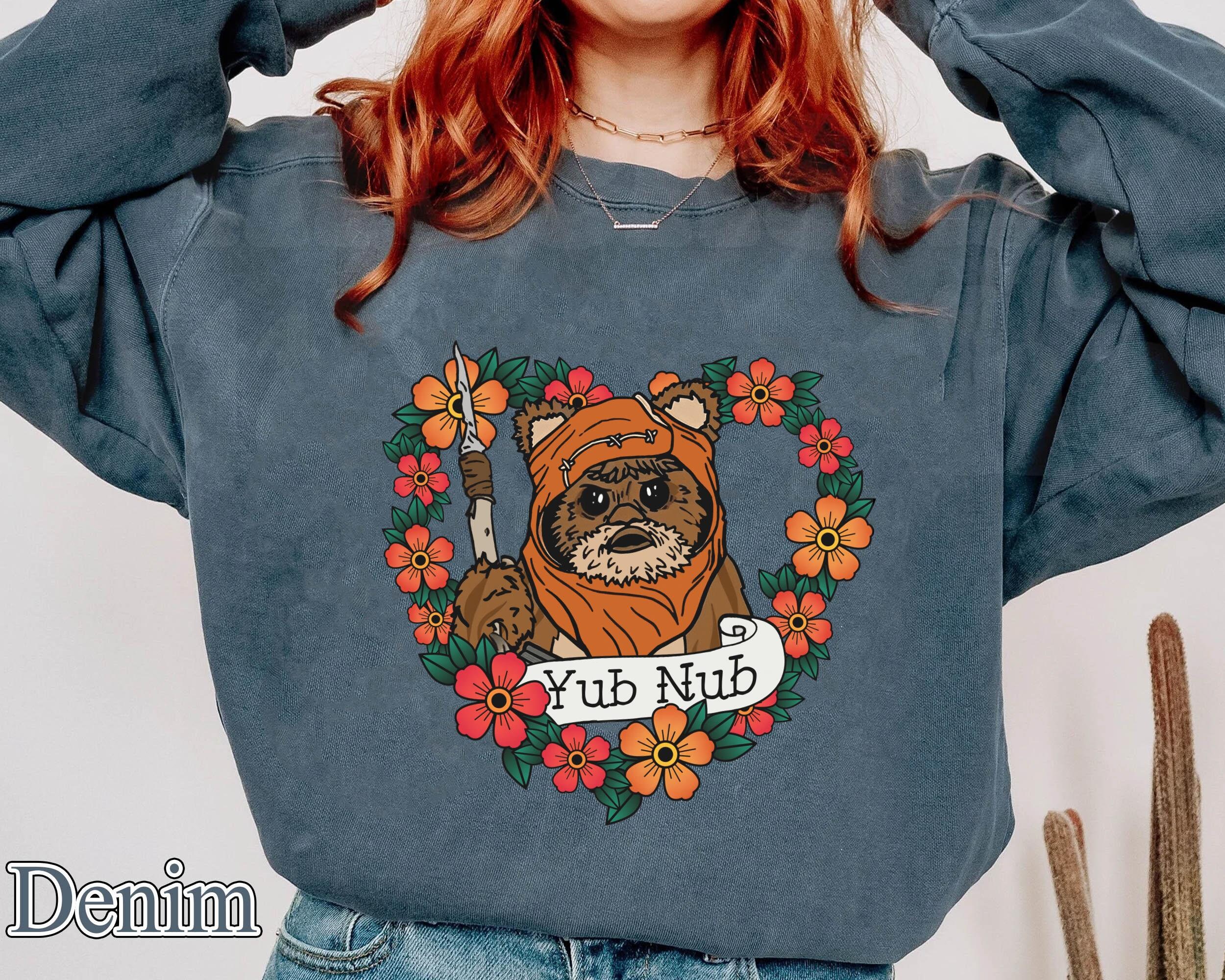 Ewok Yub Nub Heart Valentine Comfort Colors Shirt, Disney Star Wars ...