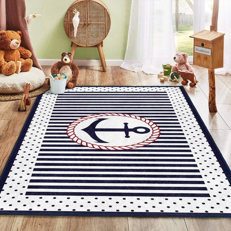 Nautical Rug - Etsy