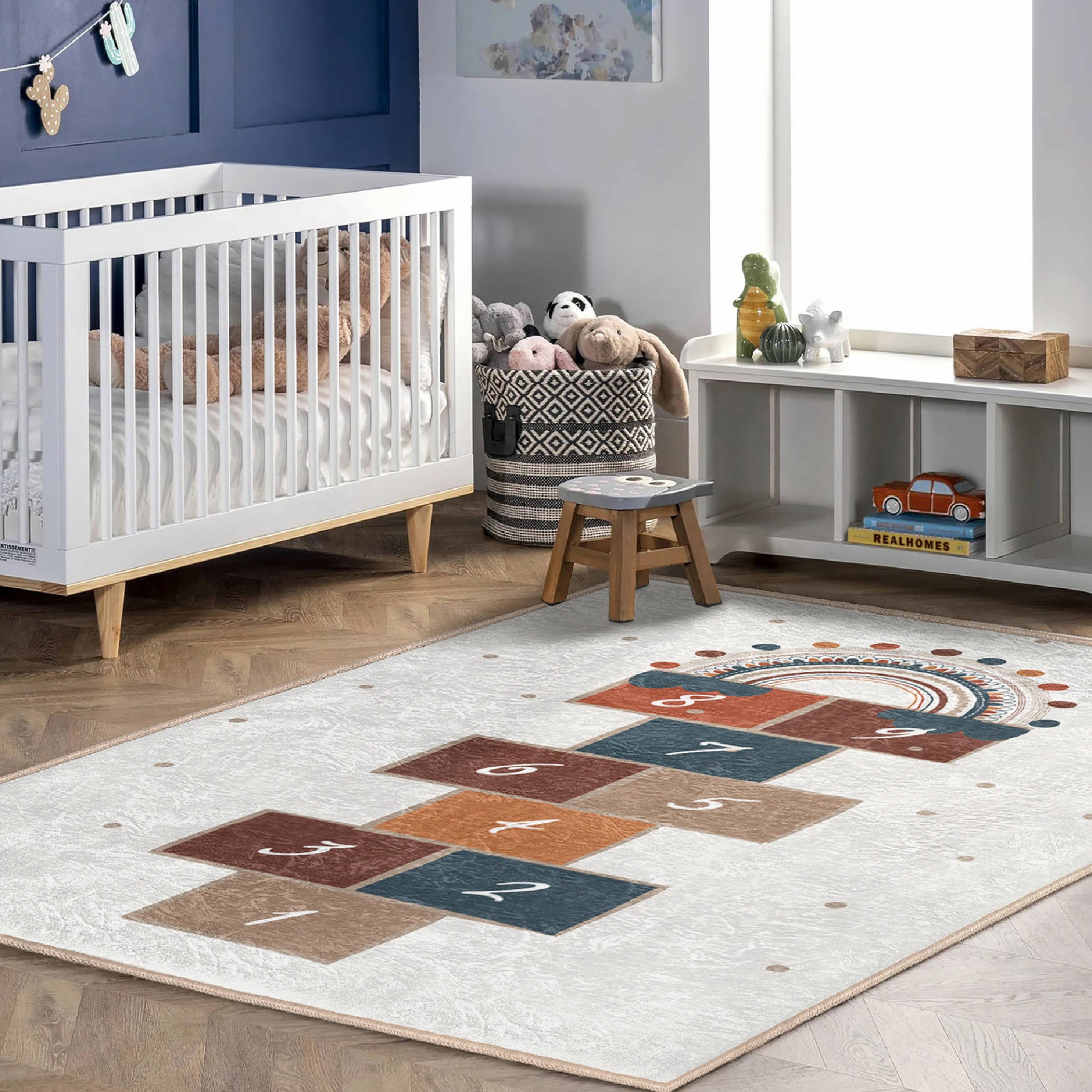 Hopscotch Game Carpetnumber Learning Rugkid's Activity ...