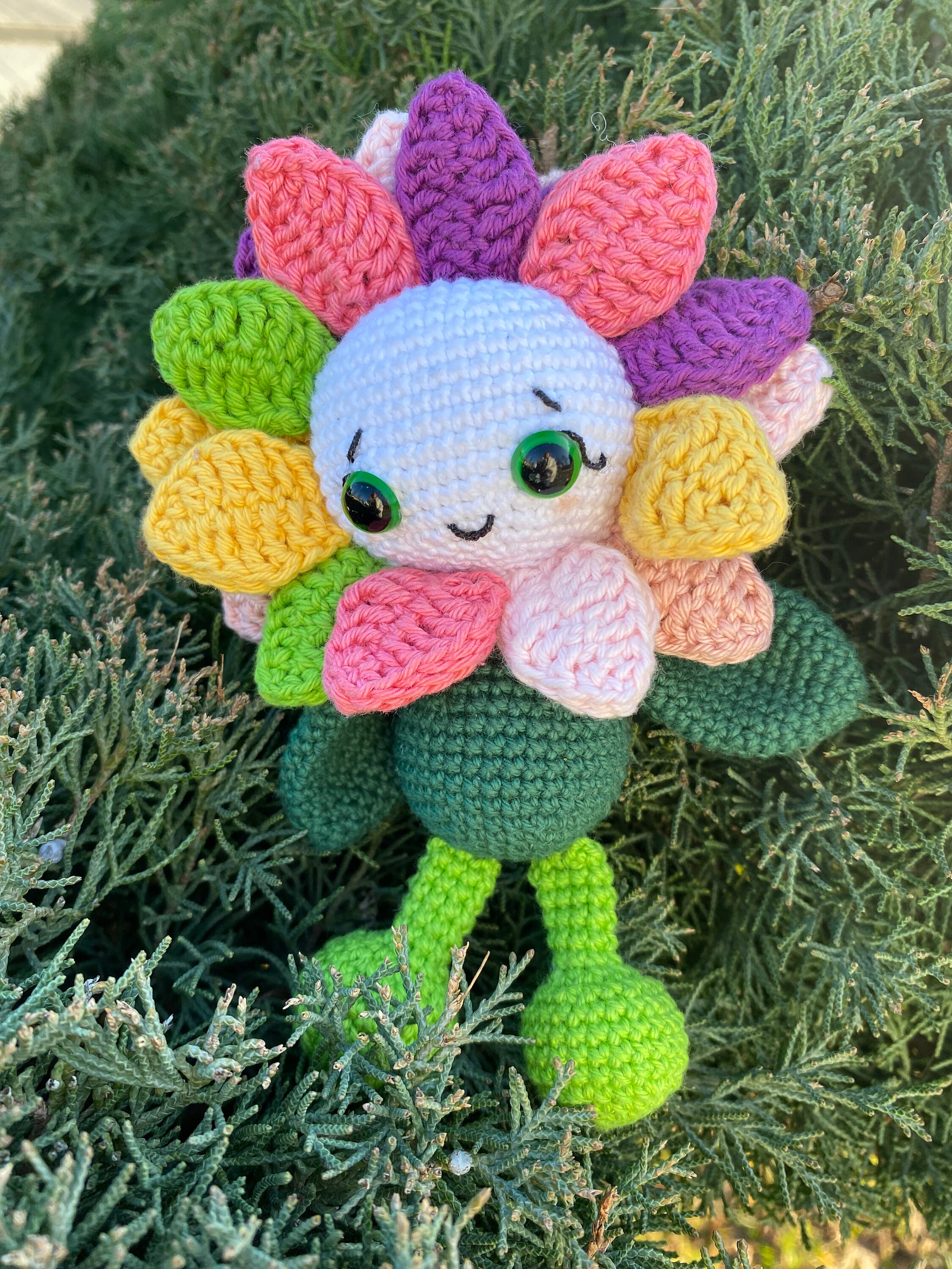Little Flower Crochet Pattern - Etsy