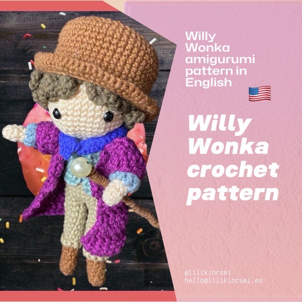 Willy Wonka Crochet Pattern - Etsy