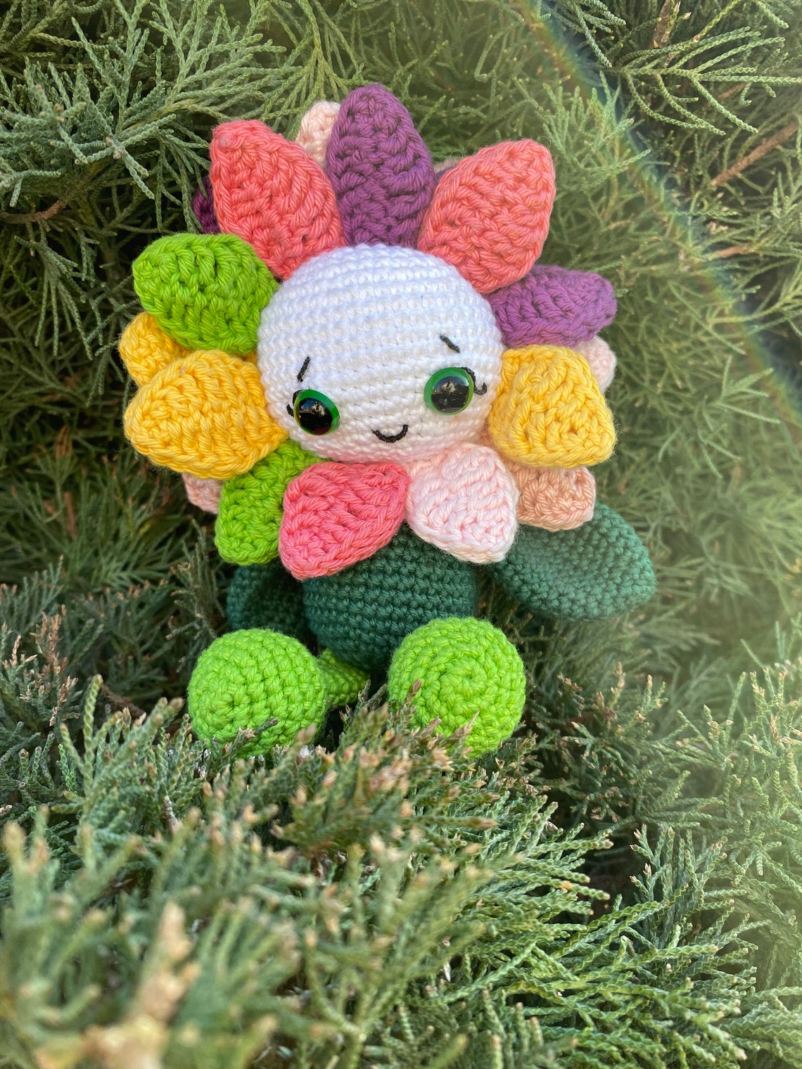 Little Flower Crochet Pattern - Etsy