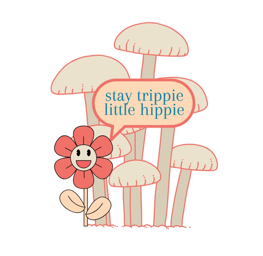 Trippie Hippie SVG - Etsy