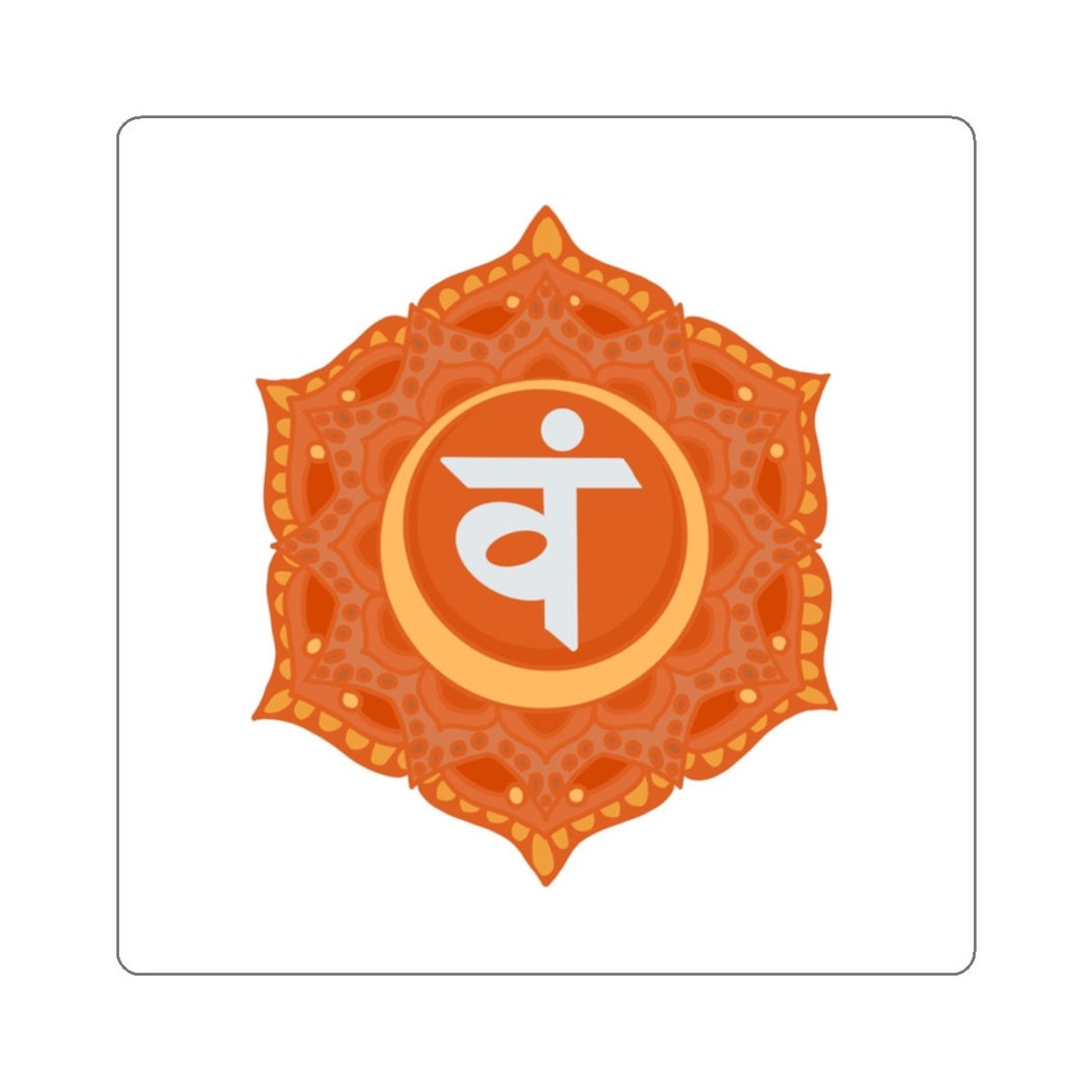 Sacral Chakra Stickers - Etsy