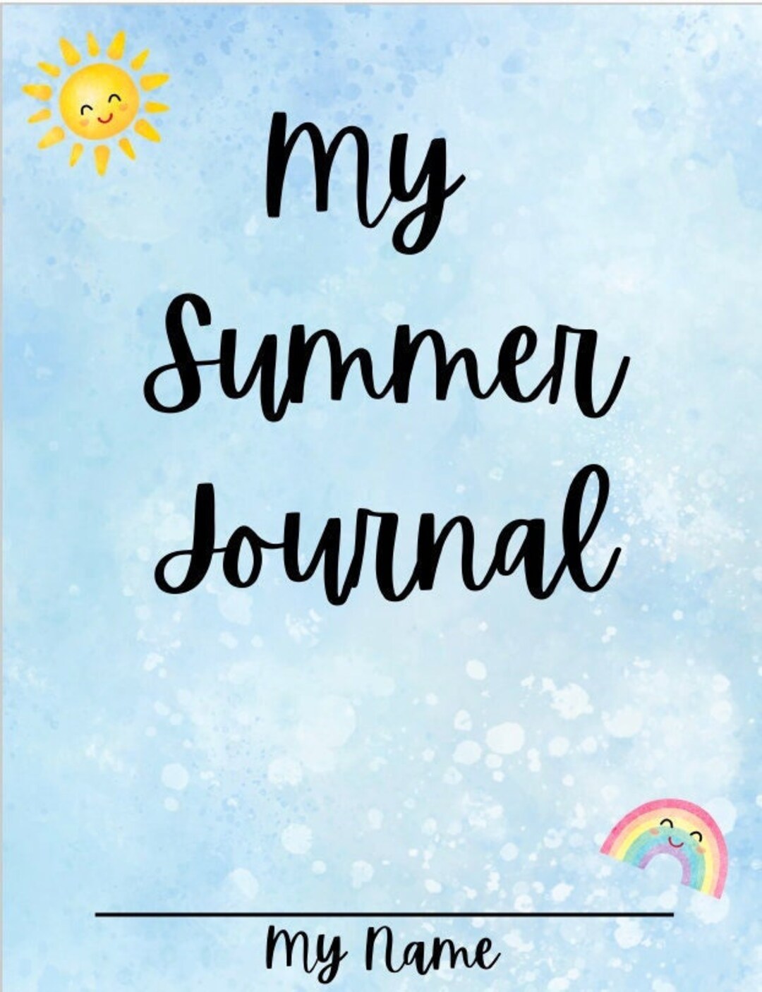 Kids Daily Summer Journal - 2024 - Etsy