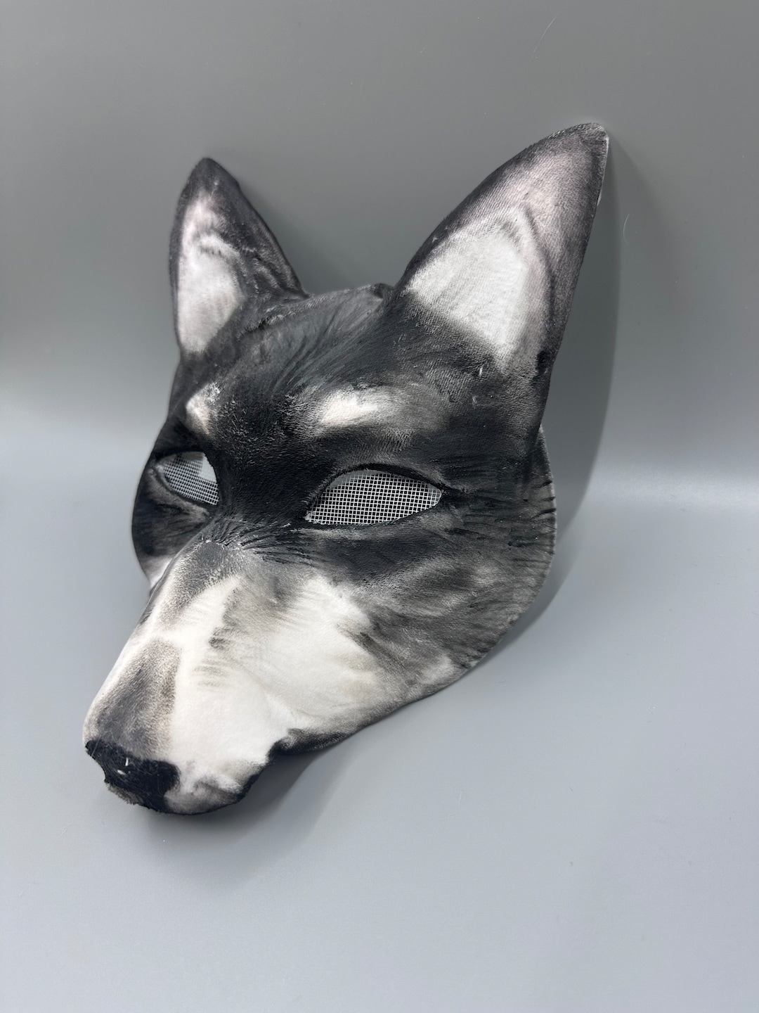 Wolf Therian Mask Handmade Mask Fleece-lined - Etsy