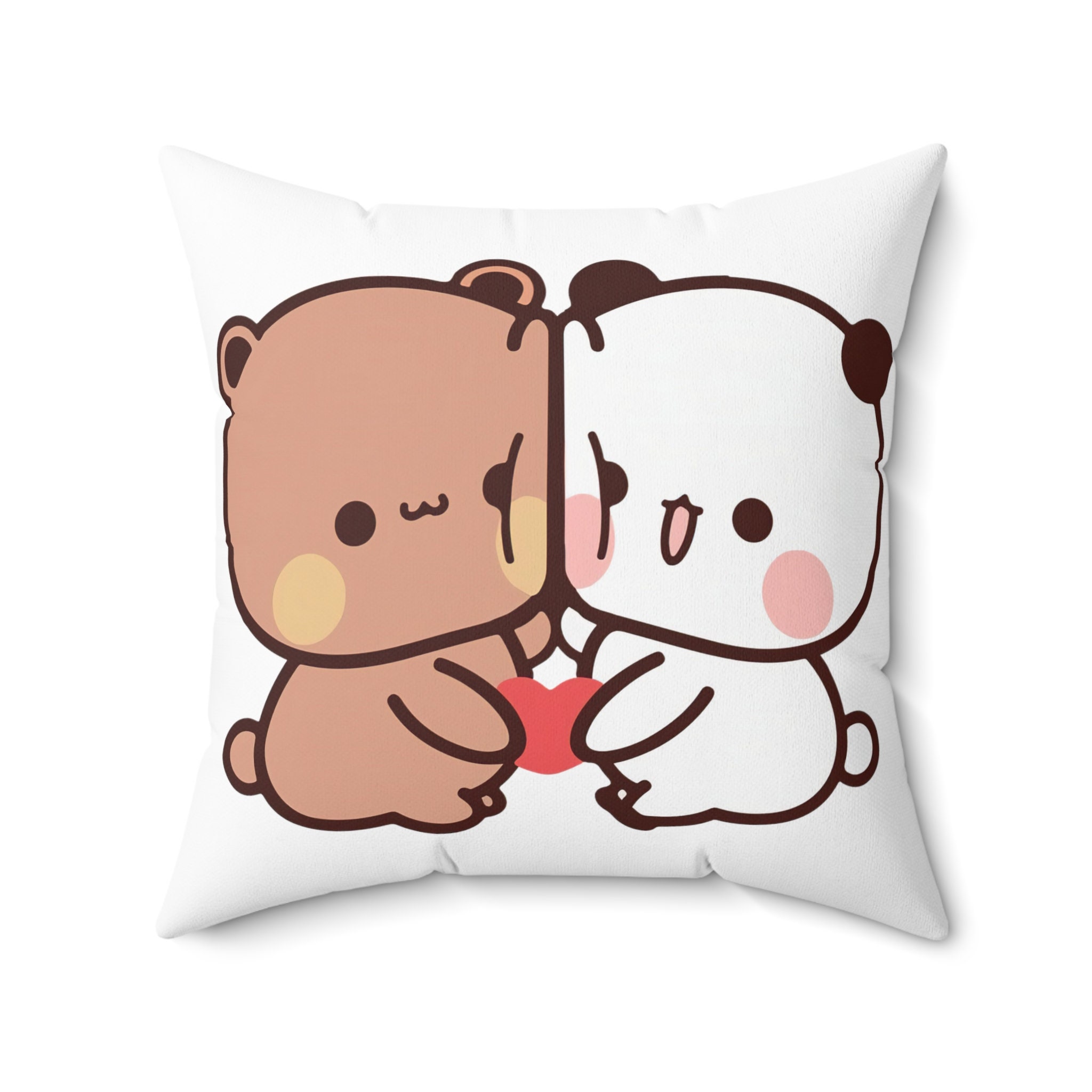 Bubu & Dudu Faux Suede Pillow Charming Character Cushion - Etsy