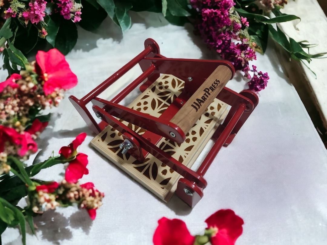 A3 Lino Press, Lino Cut Baren, Wooden Press, Lineleum Printing ...